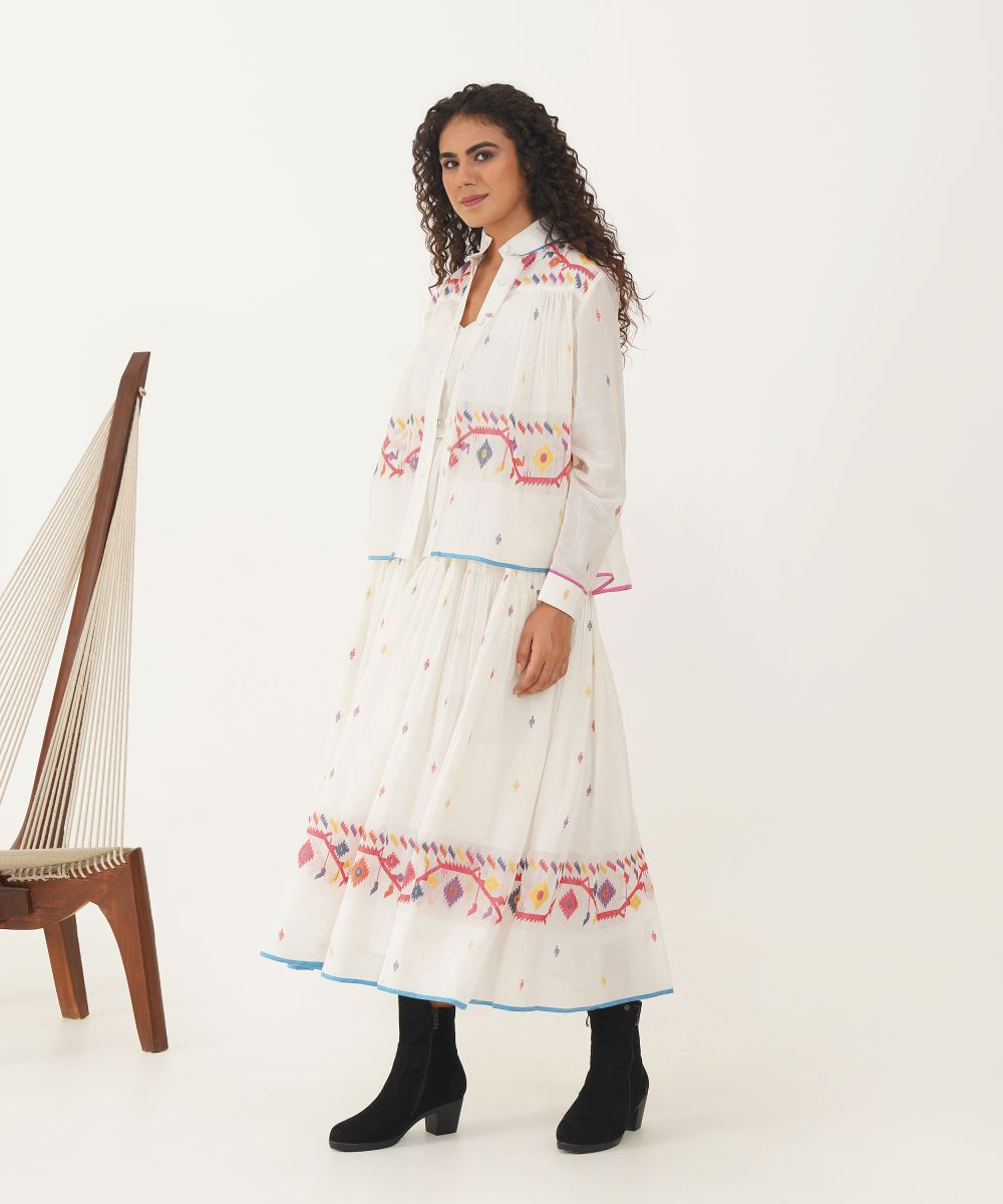 Buy - Oasis ivory kora set | Elan Store