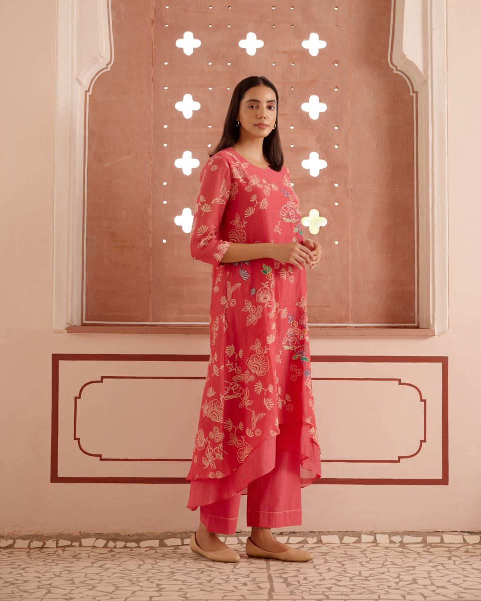 Buy - Rosewood floral co-ord set | Elan Store