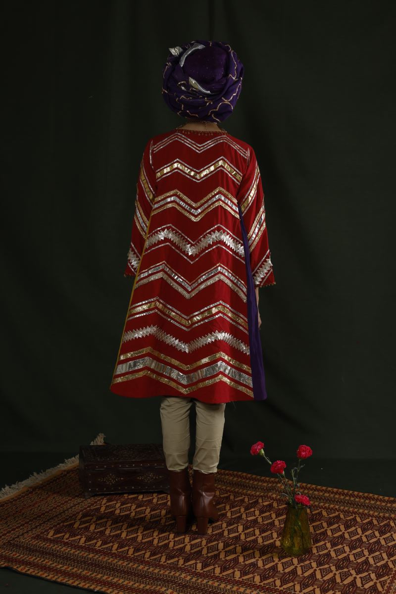 Buy - Ananda kurta with pants | Elan Store