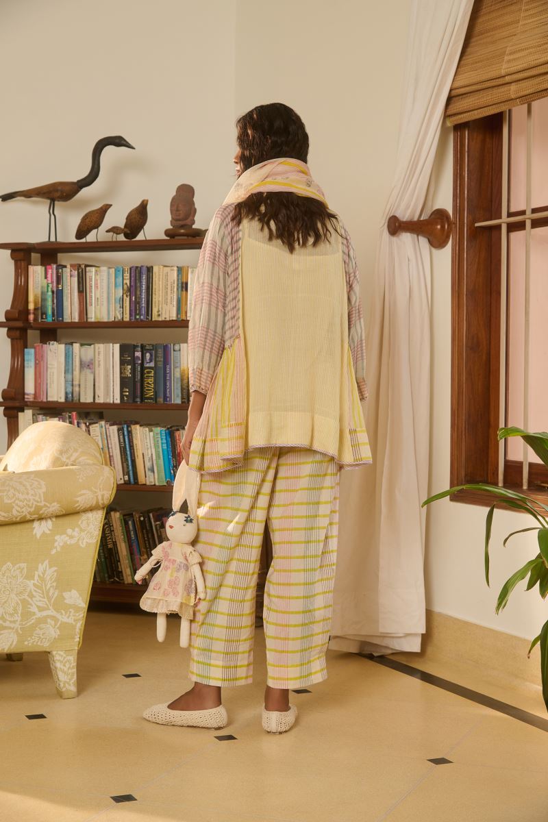 Buy - Alice ivory pants | Elan Store