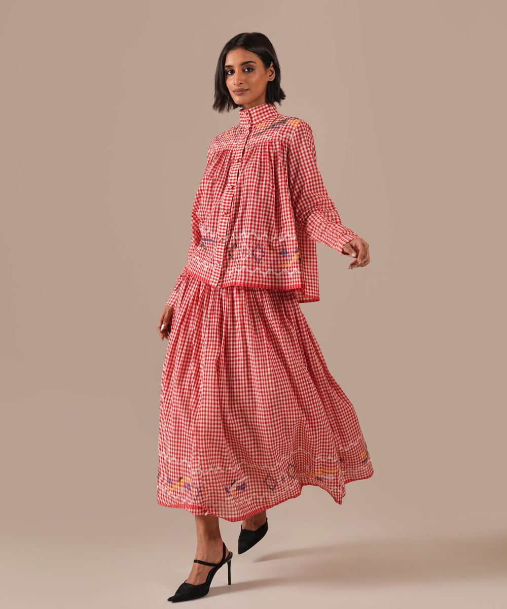 Buy - Ember song shirt with skirt | Elan Store
