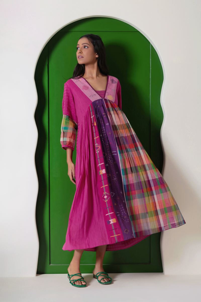 Buy - Fuchsia fantasy dress | Elan Store