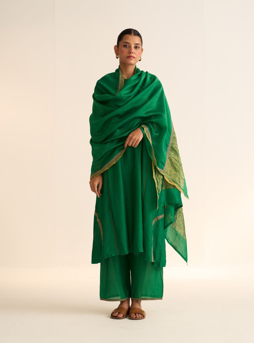 Buy - Old rose aavni kurta set | Elan Store