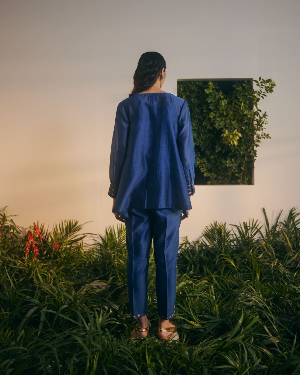 Buy - Ima blue co-ord set | Elan Store