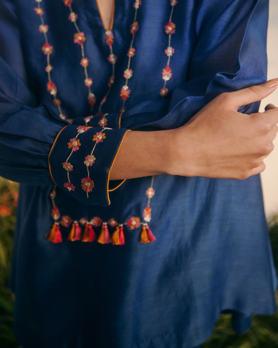 Buy - Ima blue co-ord set | Elan Store