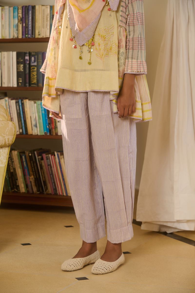 Buy - Lily ivory pants | Elan Store