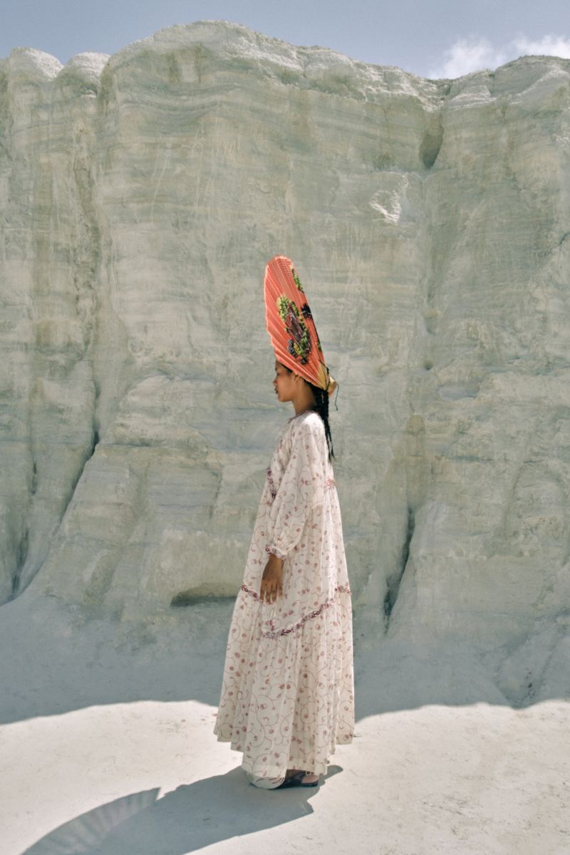 Buy - Min Maw chanderi tier dress | Elan Store