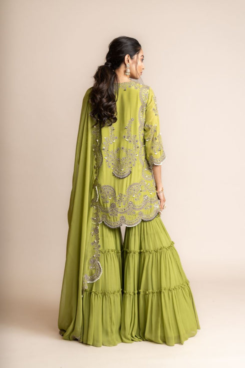 Buy - Pista kurti set-1 | Elan Store