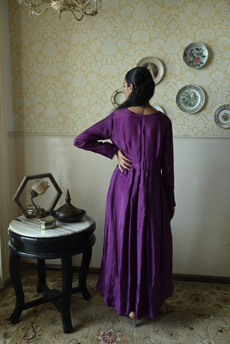 Buy - Roshnee princess purple dress | Elan Store