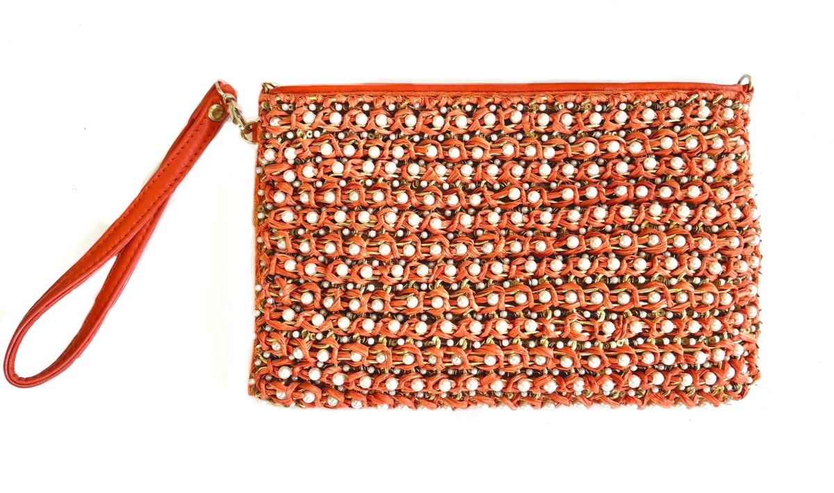 Buy - The paros coral clutch | Elan Store