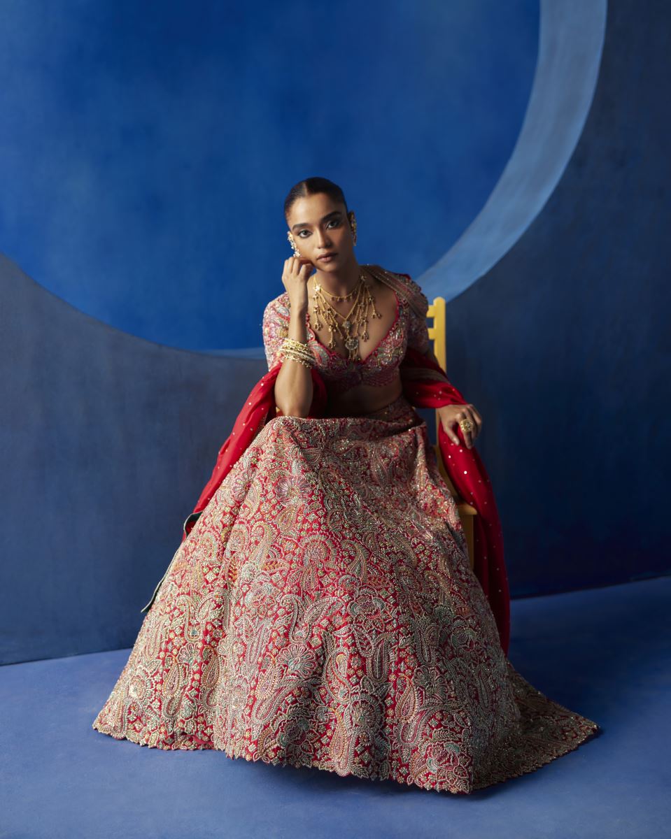 Buy - Ahvi lehenga set | Elan Store