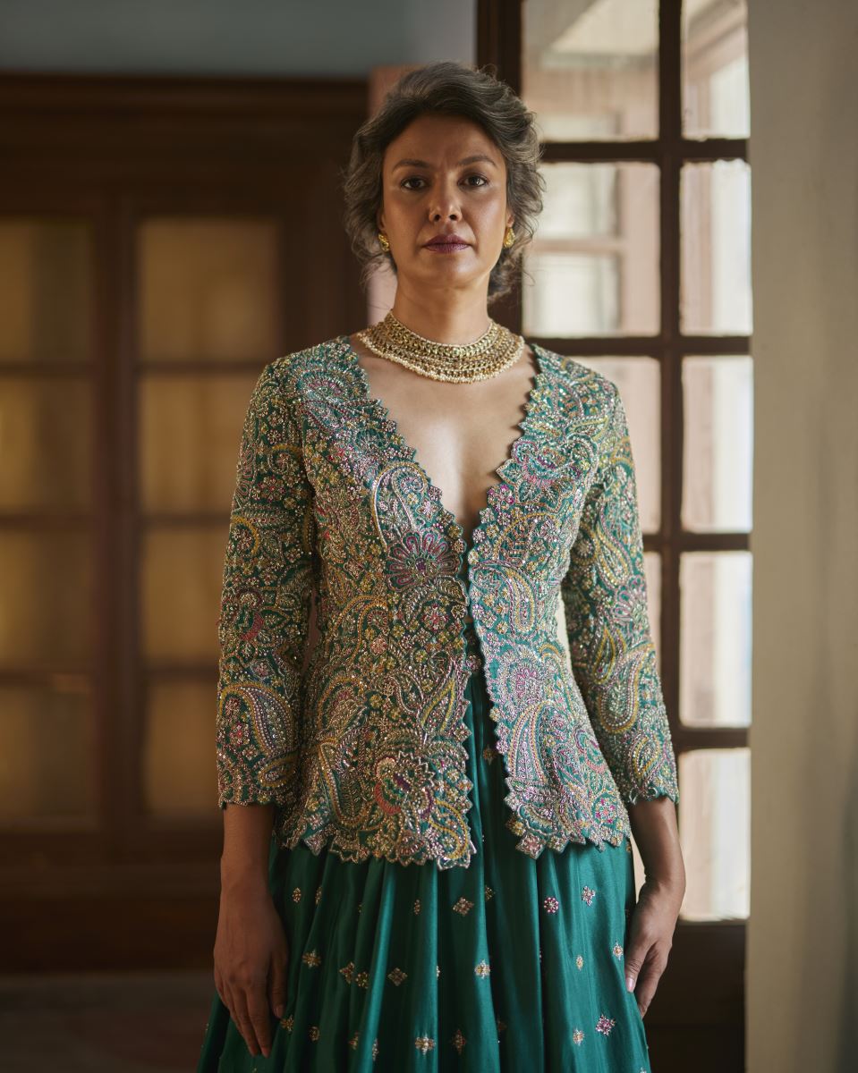 Buy - Alka jacket set | Elan Store