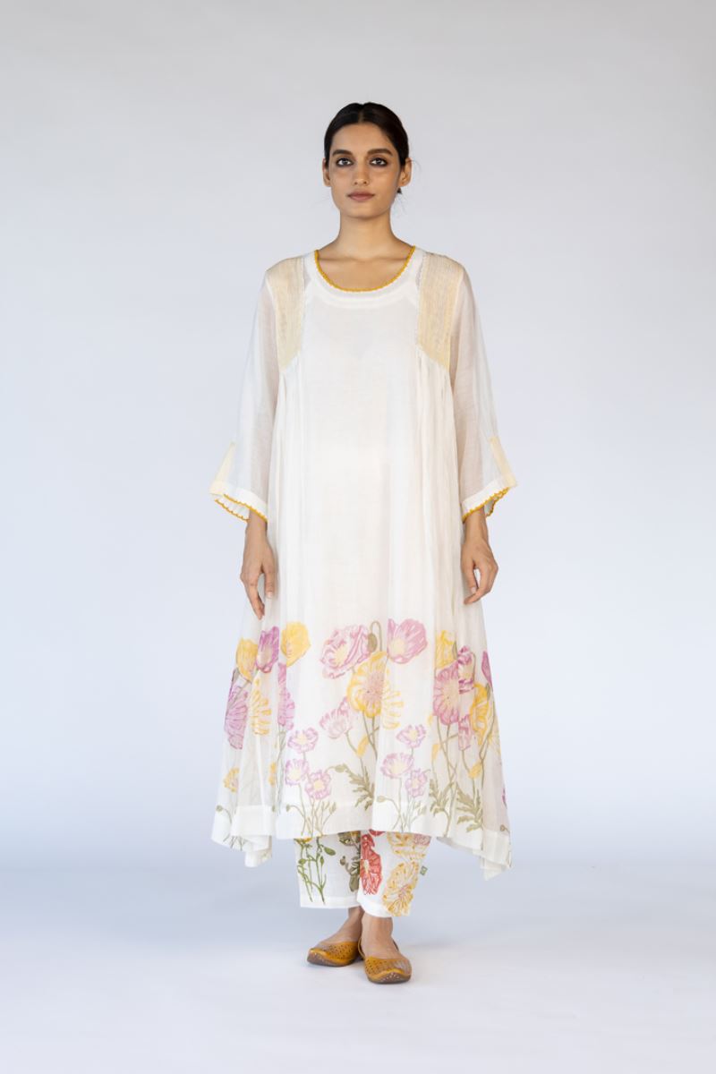 Buy - Anne poppy field dress | Elan Store