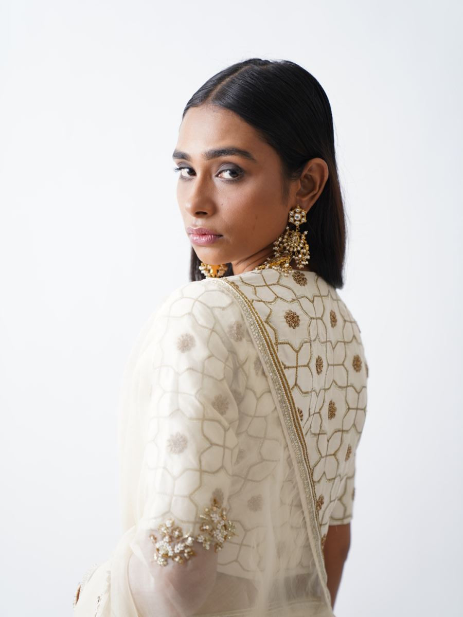 Buy - Avanti sari with blouse | Elan Store