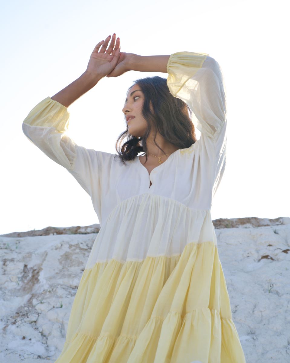 Buy - Dreamy caramel dress | Elan Store