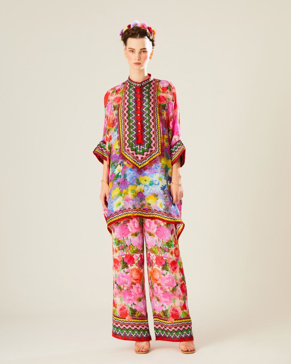 Buy - Eden chanel multi color tunic | Elan Store