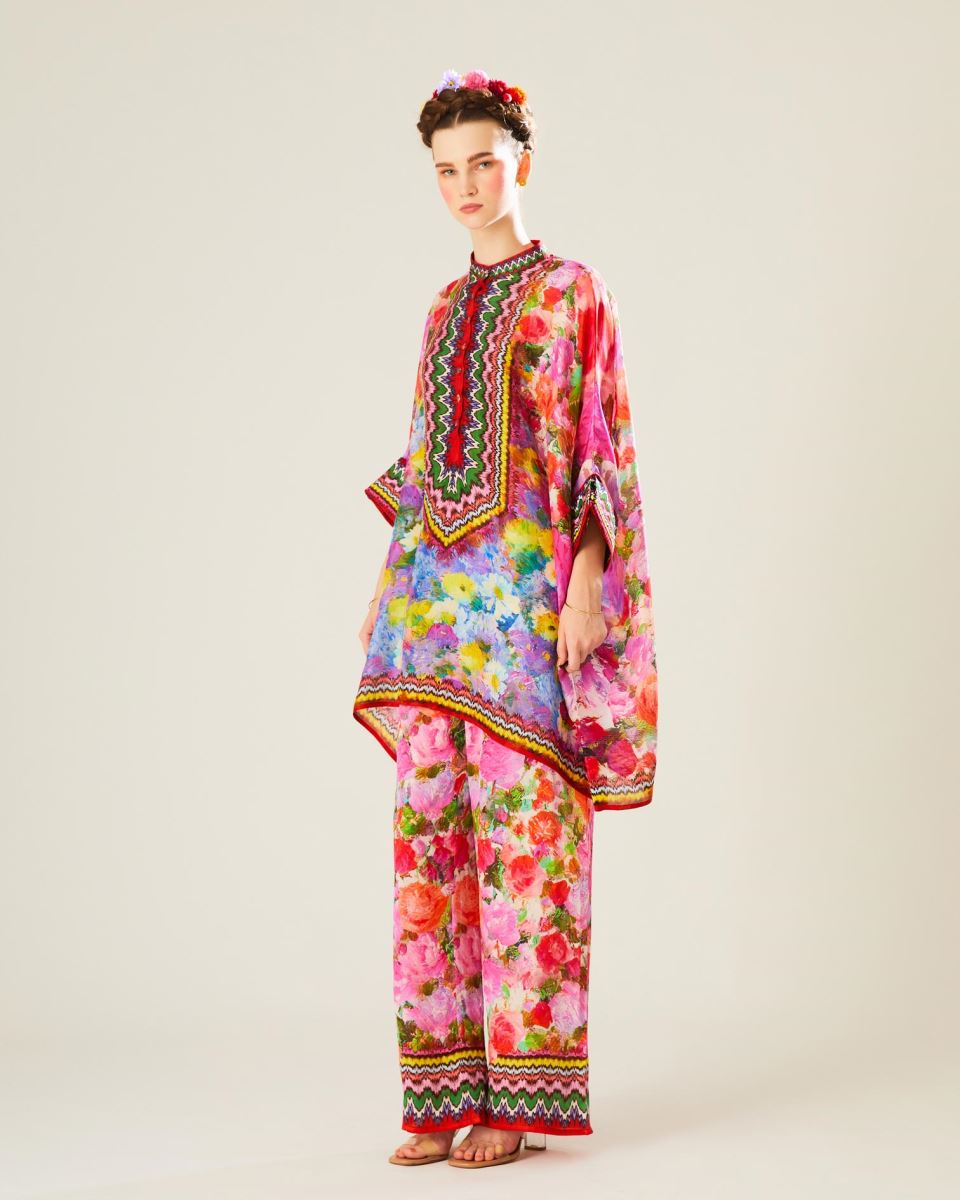 Buy - Eden chanel multi color tunic | Elan Store