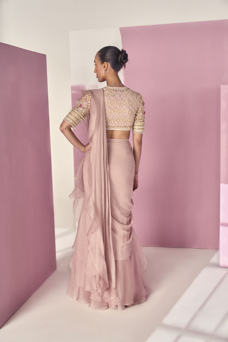 Buy - Eera sari with blouse | Elan Store