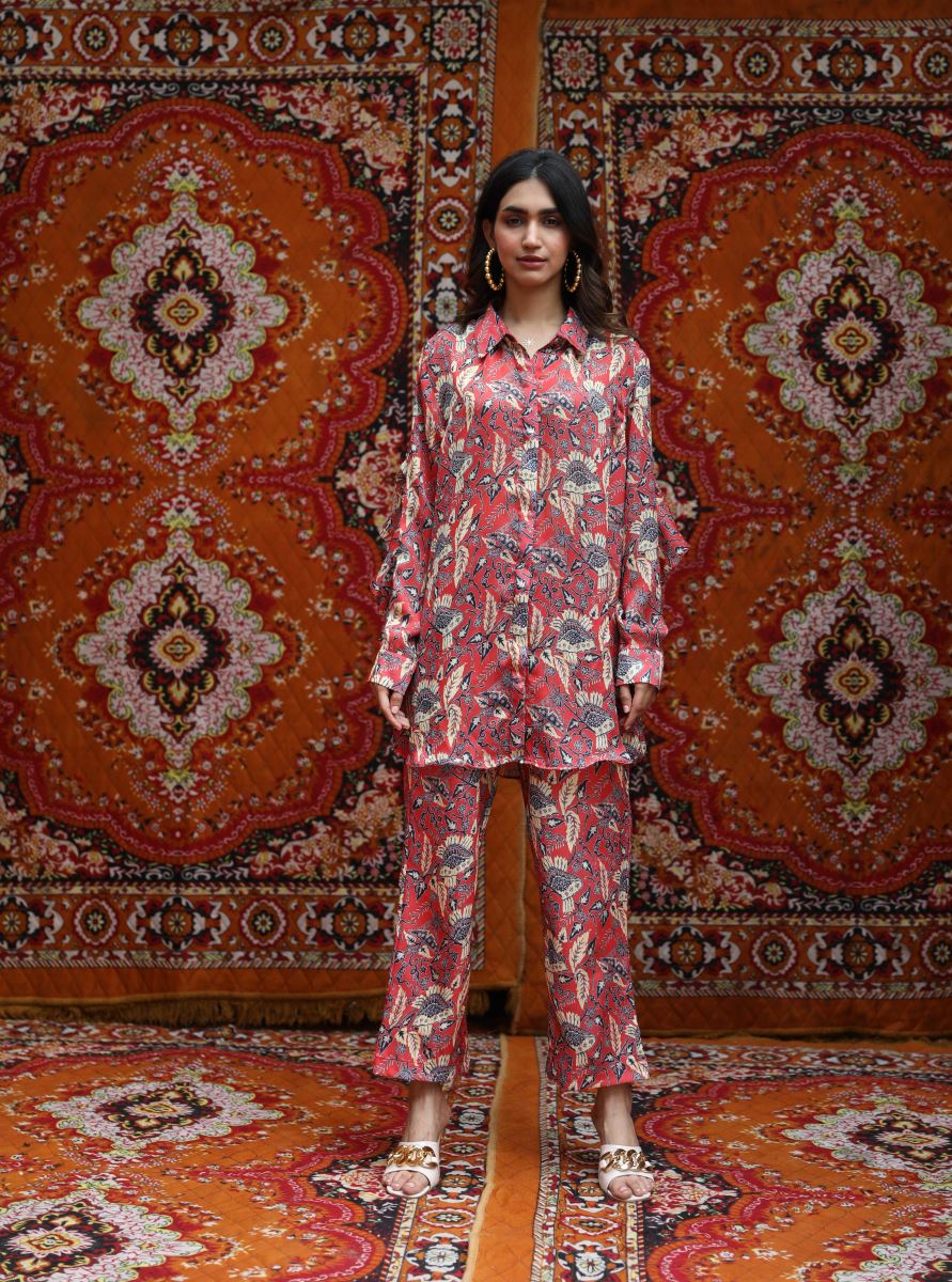 Fez curtain shirt and pants - Elan Store