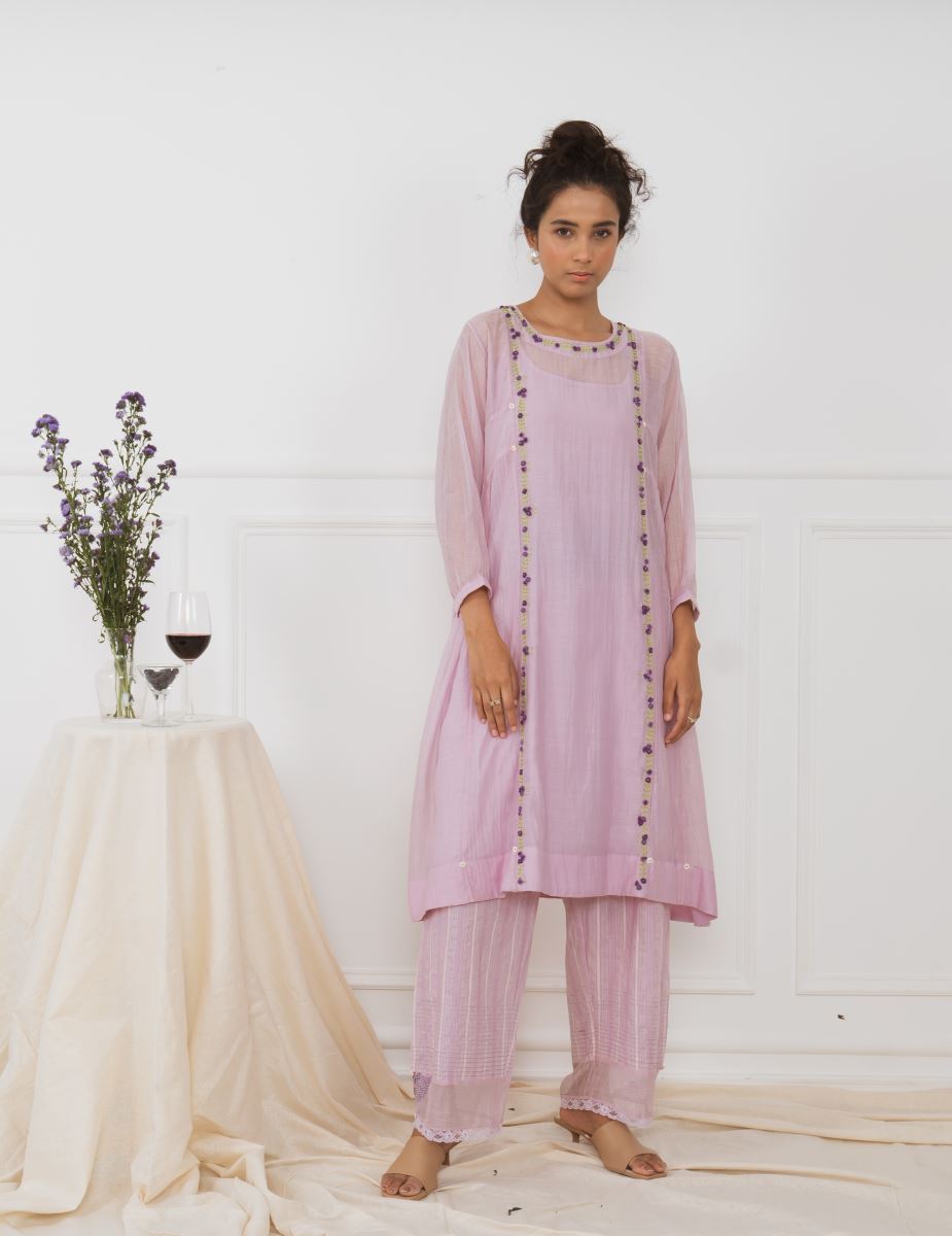 Buy - Lilac pants | Elan Store