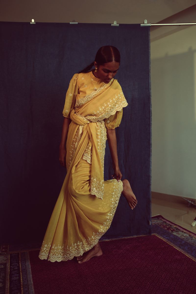 Buy - Mango chandni sari | Elan Store