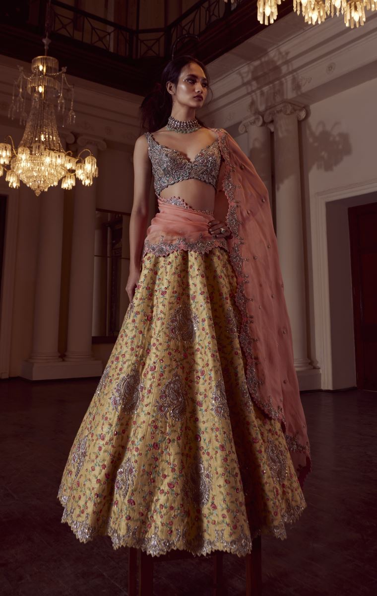 Buy - Nemali lata lehenga set | Elan Store