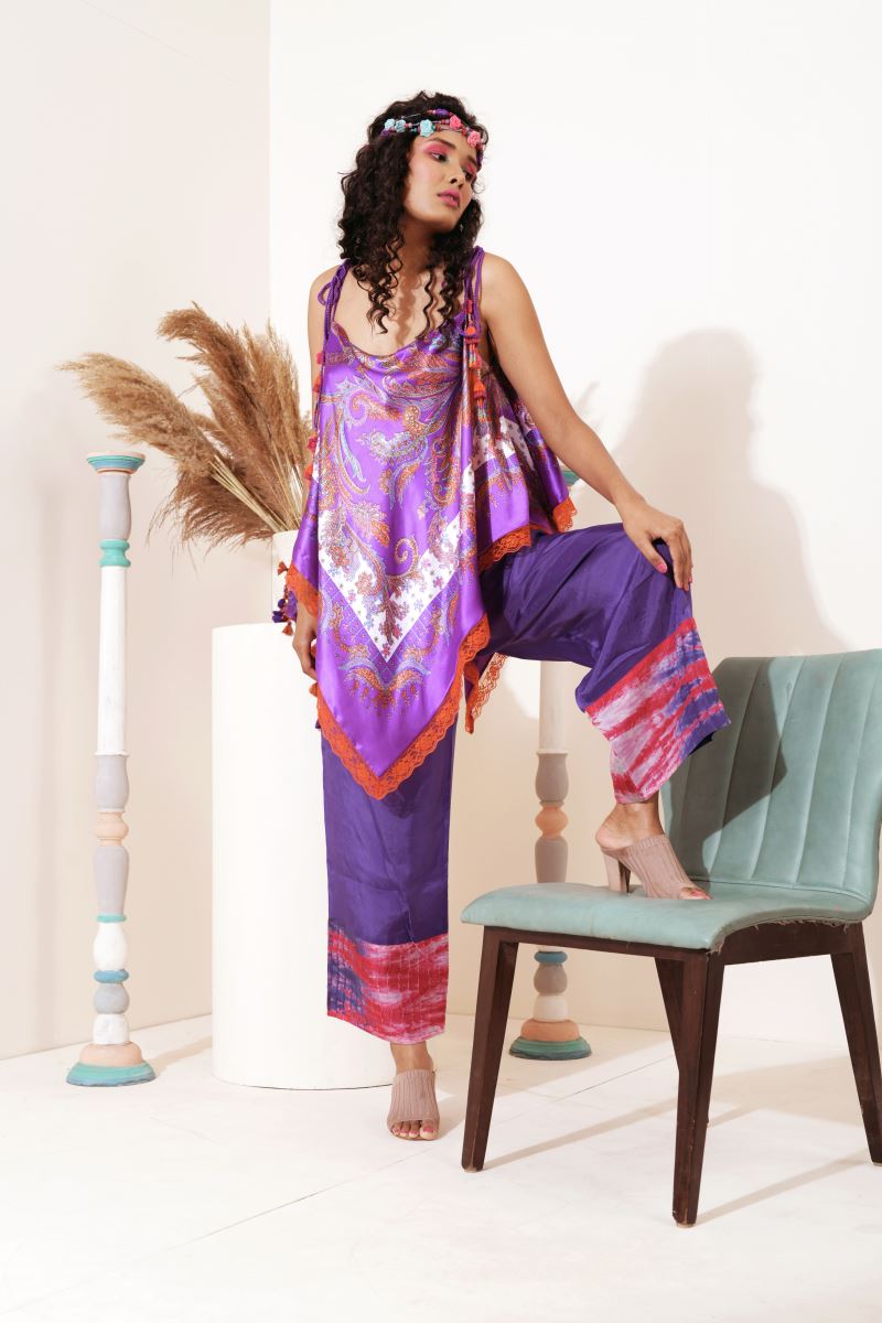 Buy - Purple Nurple top | Elan Store