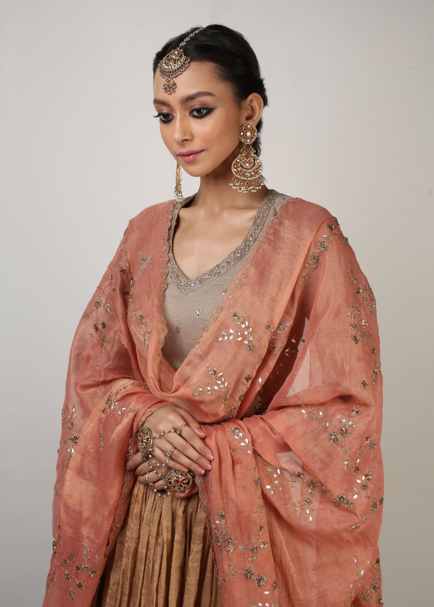 Buy - Rhua rysa lehenga set | Elan Store