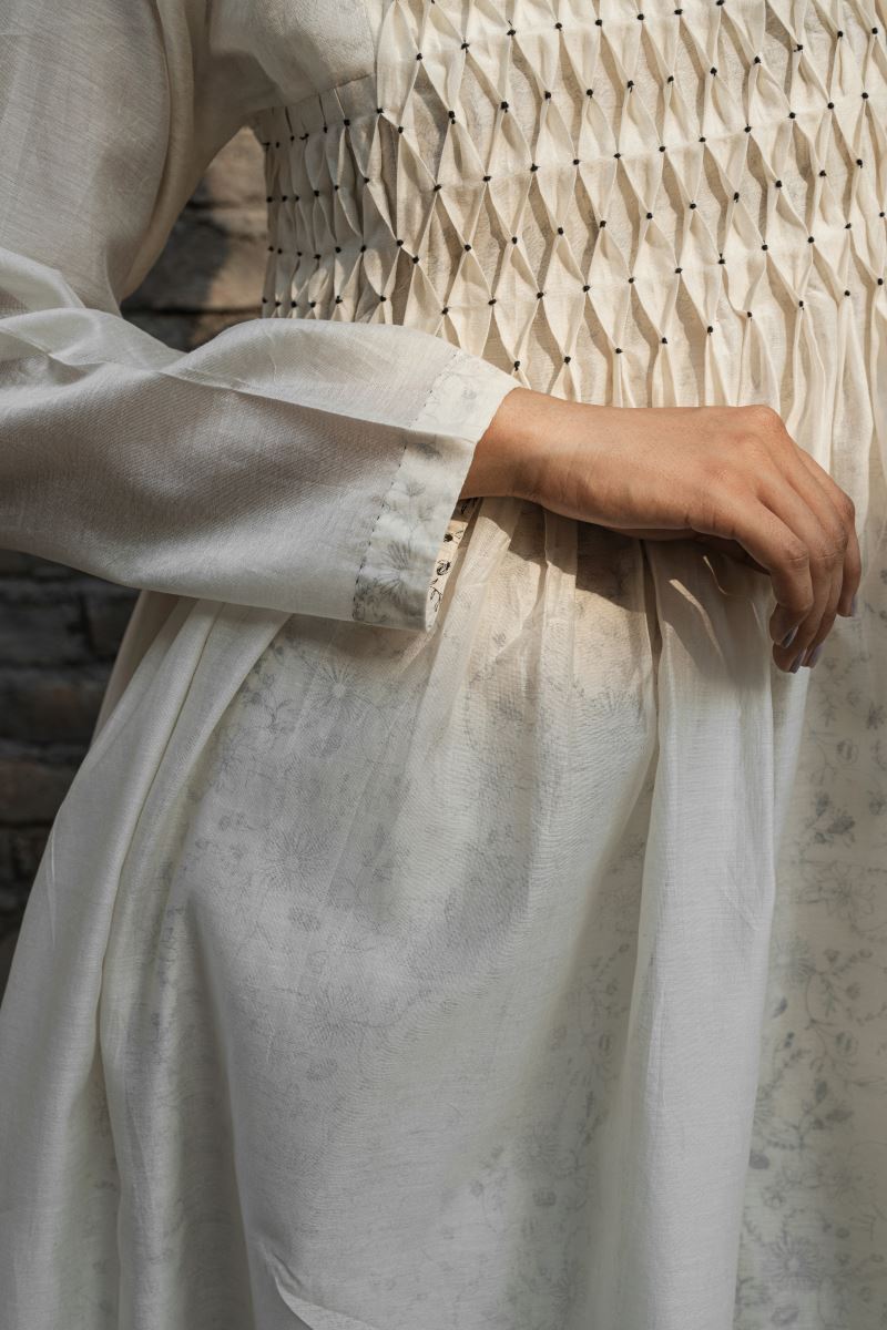 Buy - Snowdrop smocking dress with slip | Elan Store