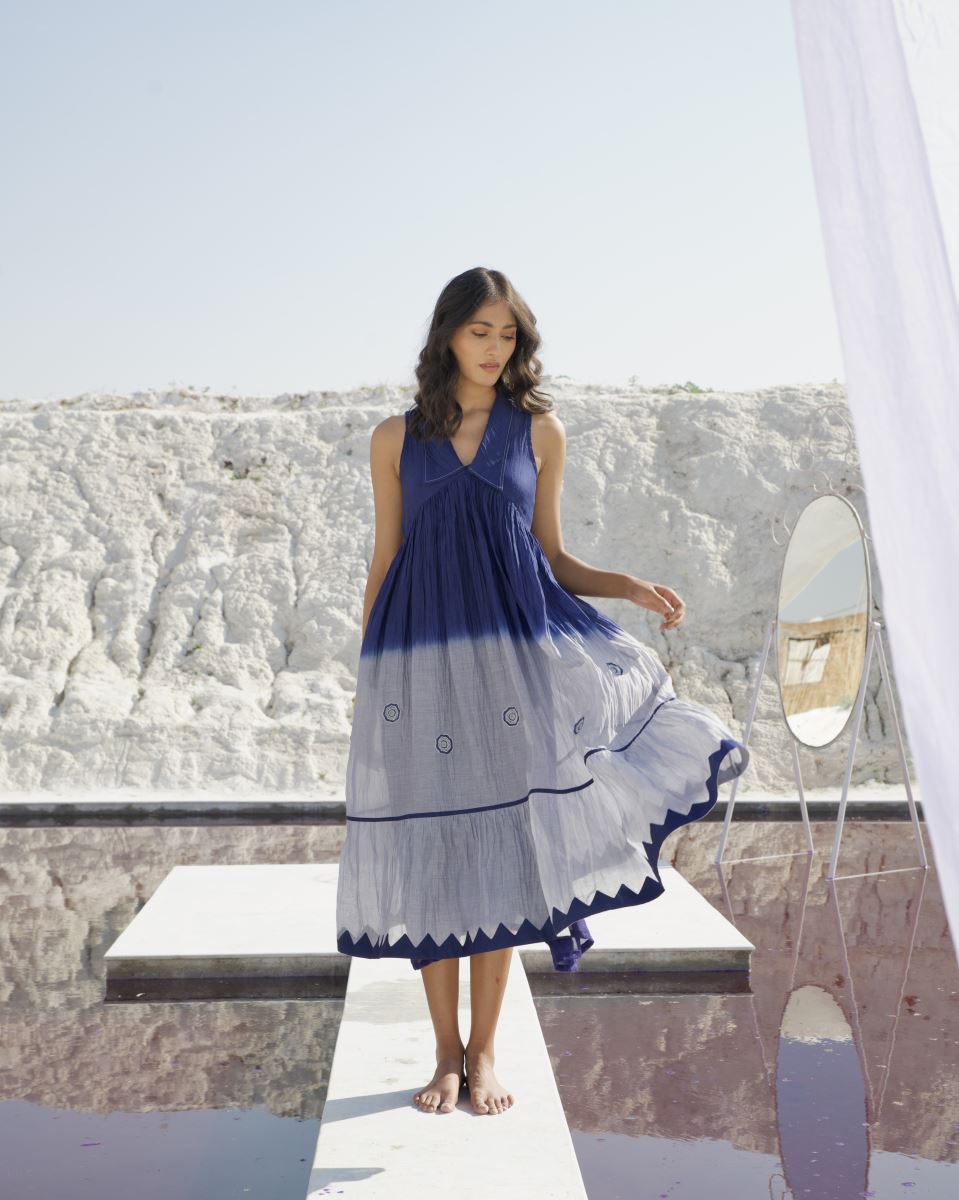 Buy - Dreamy caramel dress | Elan Store