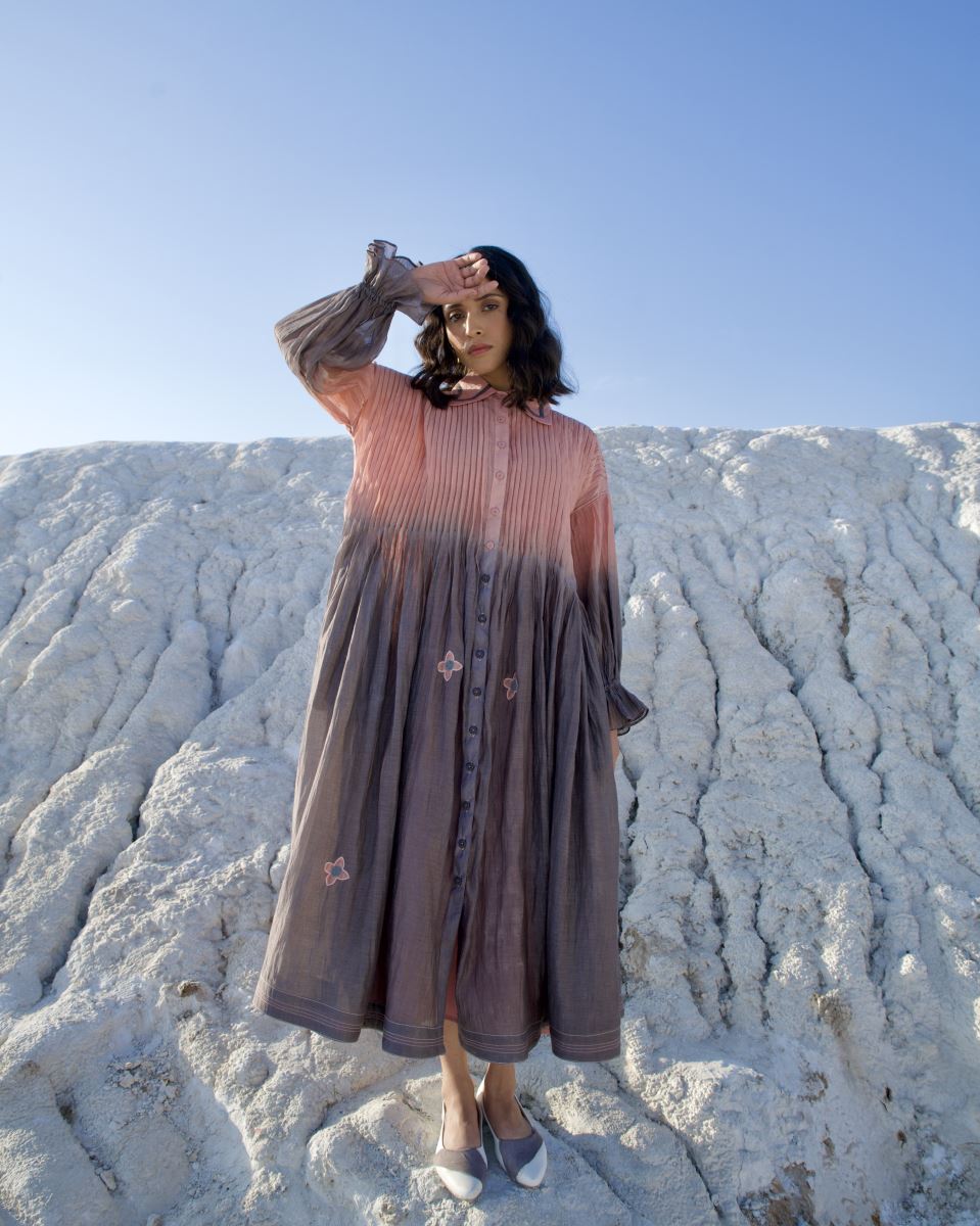 Buy - Dreamy caramel dress | Elan Store